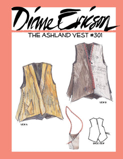 #301 - THE ASHLAND VEST - PDF PATTERN – Diane Ericson Design