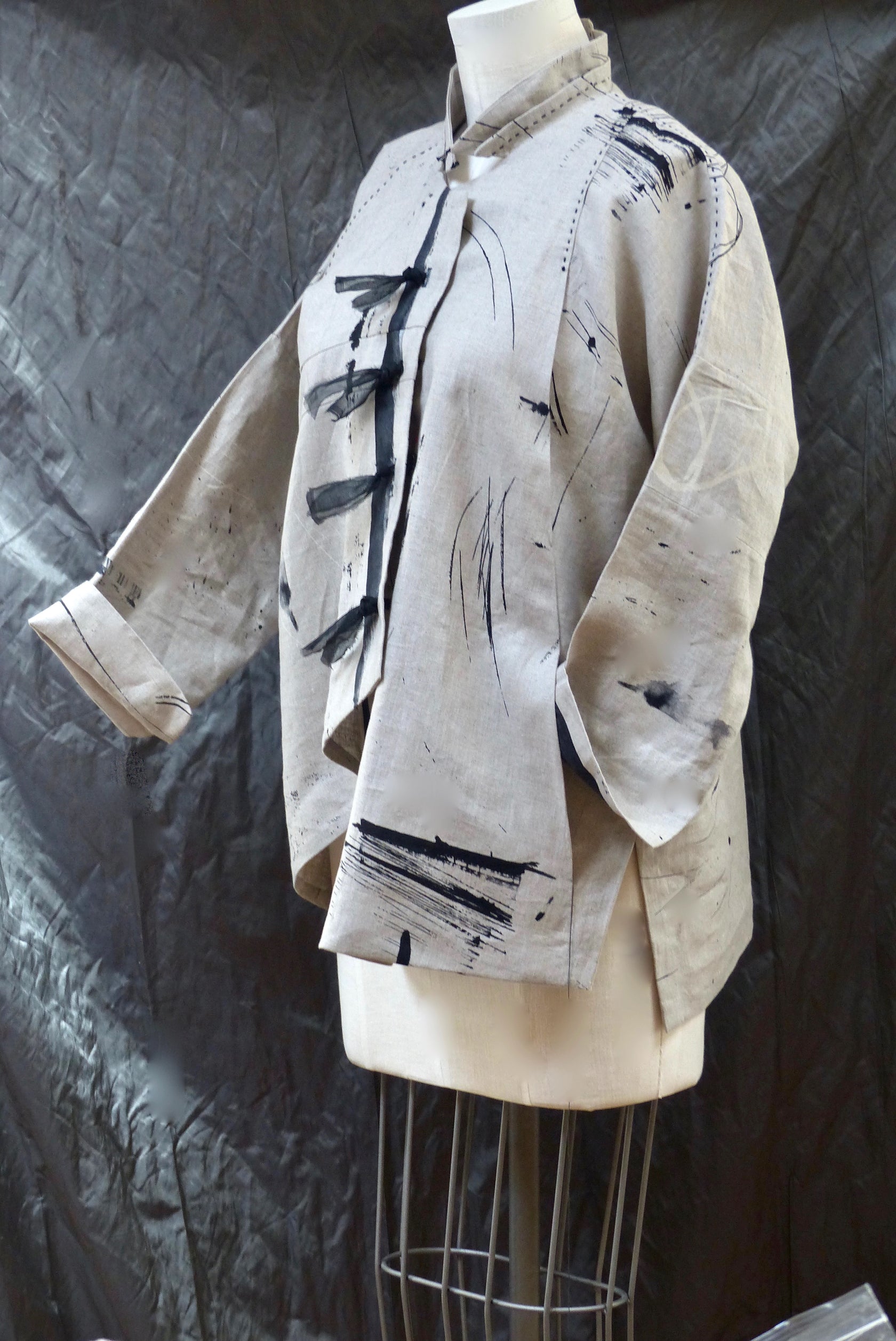 #330 I-CHING SHIRT/JACKET - PDF PATTERN – Diane Ericson Design
